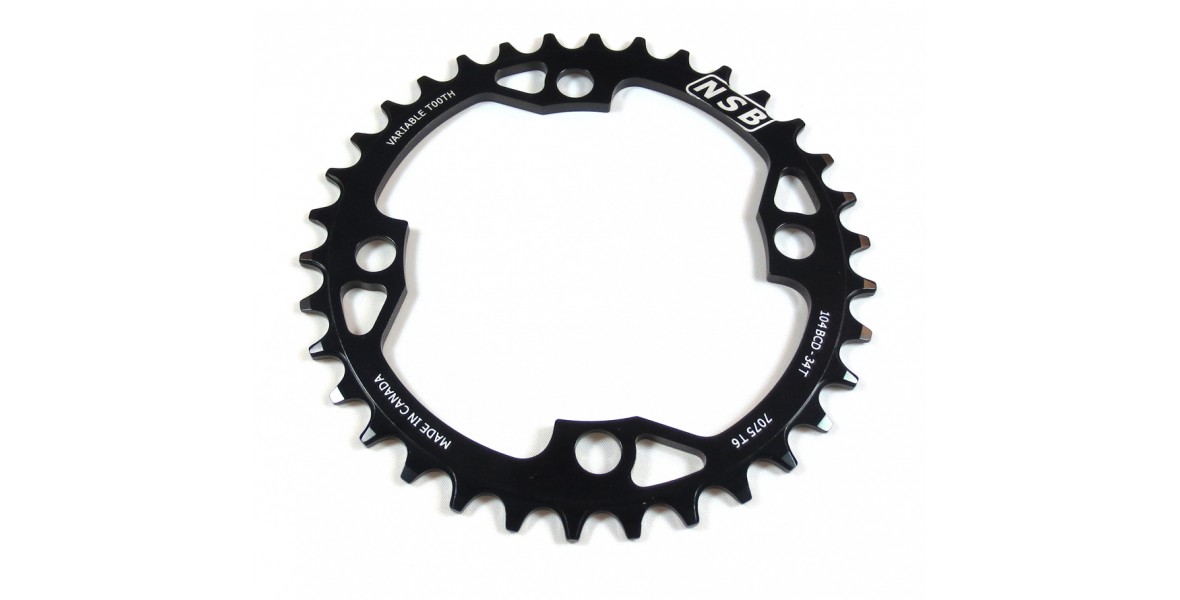 North Shore Billet 104 BCD Narrow Wide Chainring